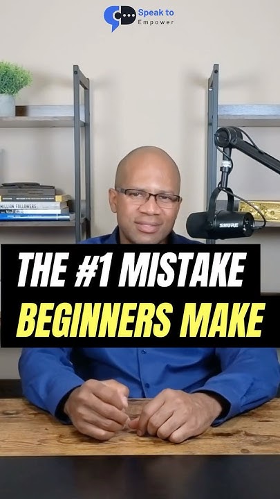 The #1 Mistake Beginners Make #mistakes - YouTube