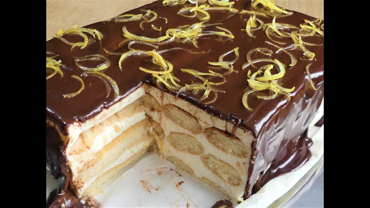 Limun Kolac Ne Pece Se No Bake - YouTube