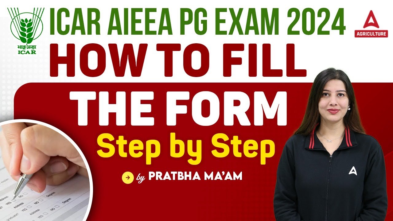 ICAR AIEEA PG Application Form 2024 | How to Fill ICAR AIEEA PG Form ...