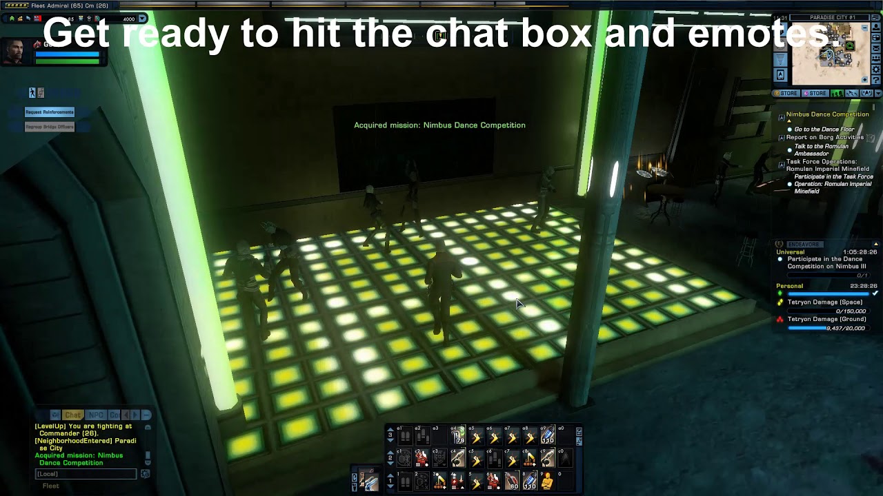 Star Trek Online (STO) Dance Competiton - Nimbus III (Endeavor ...