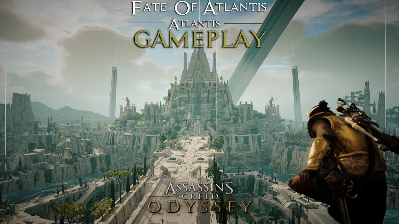 Assassin's Creed Odyssey Fate Of Atlantis|Atlantis Free Roam, Combat ...