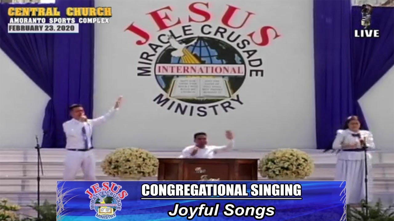 JMCIM | Congregational Singing | Joyful Songs | February 23, 2020 - YouTube
