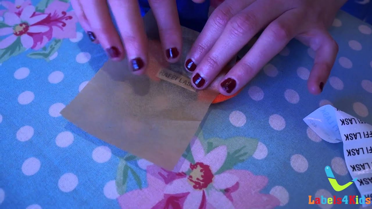 How To Label Socks With White Iron On Labels By Labels4Kids YouTube How To Label Socks With White Iron On Labels By Labels4Kids YouTube
