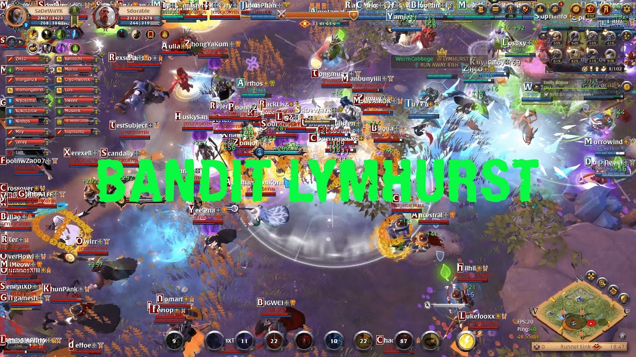 ALBION ONLINE | BANDIT POV 1 HAND MACE - YouTube