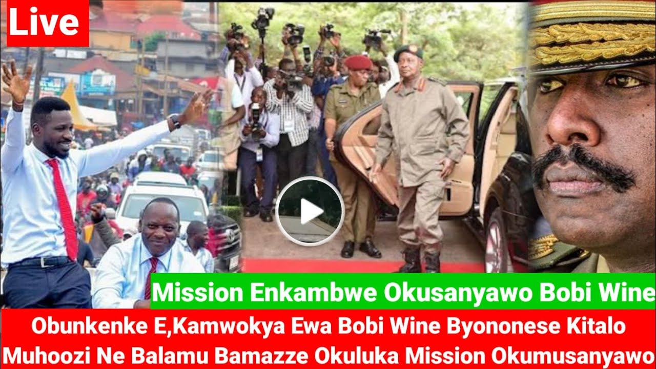 Obunkenke e,Kamwokya Ewa Bobi Wine Byononese Kitalo 😭 MUHOOZI Alusse ...