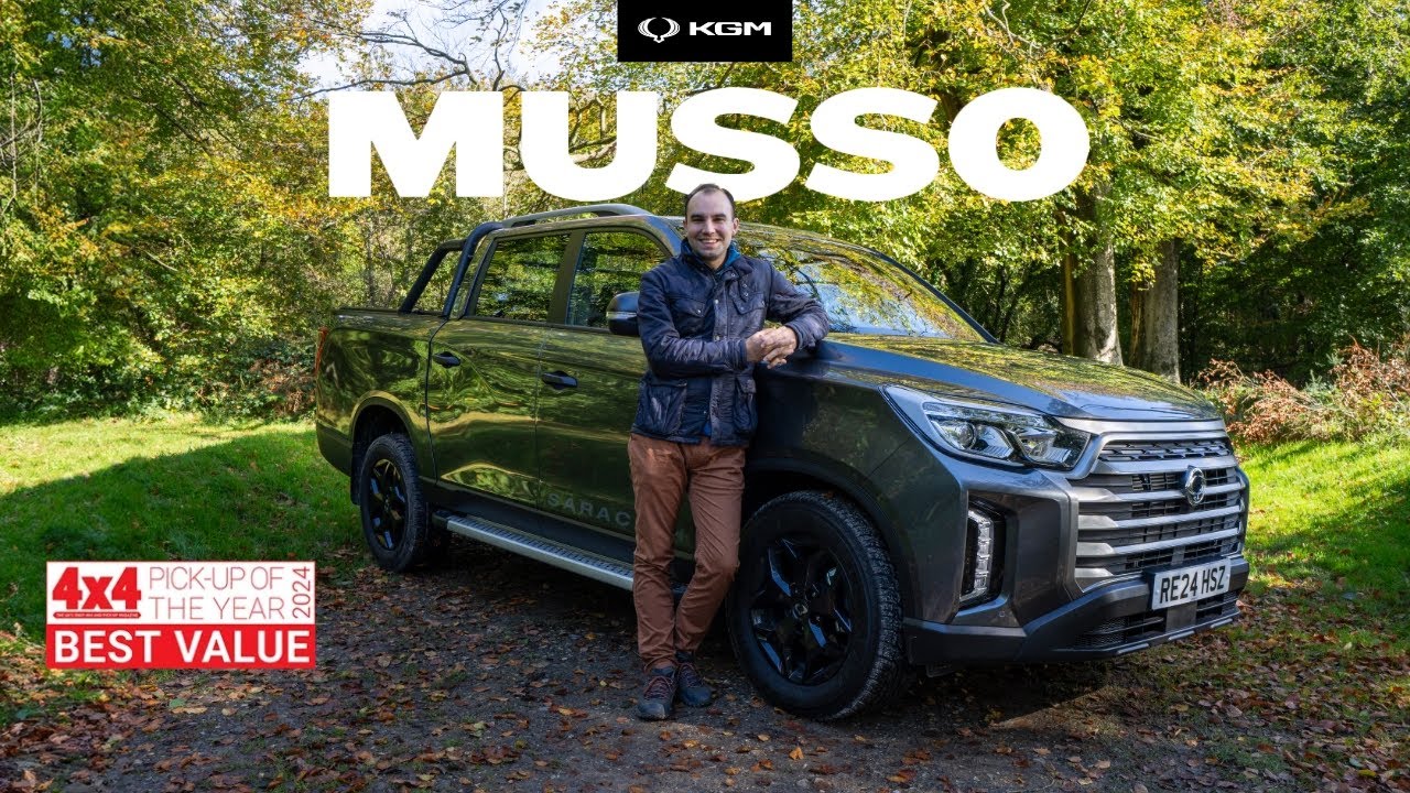 NEW KGM Musso Walkaround | Best value pick-up truck? - YouTube