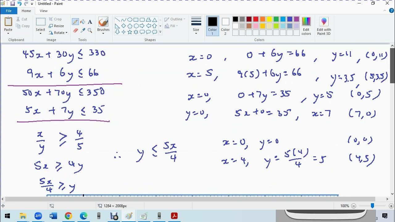 Trial SBP Add Math 2023 P2 Q14 F5 C7 Linear Programming - YouTube