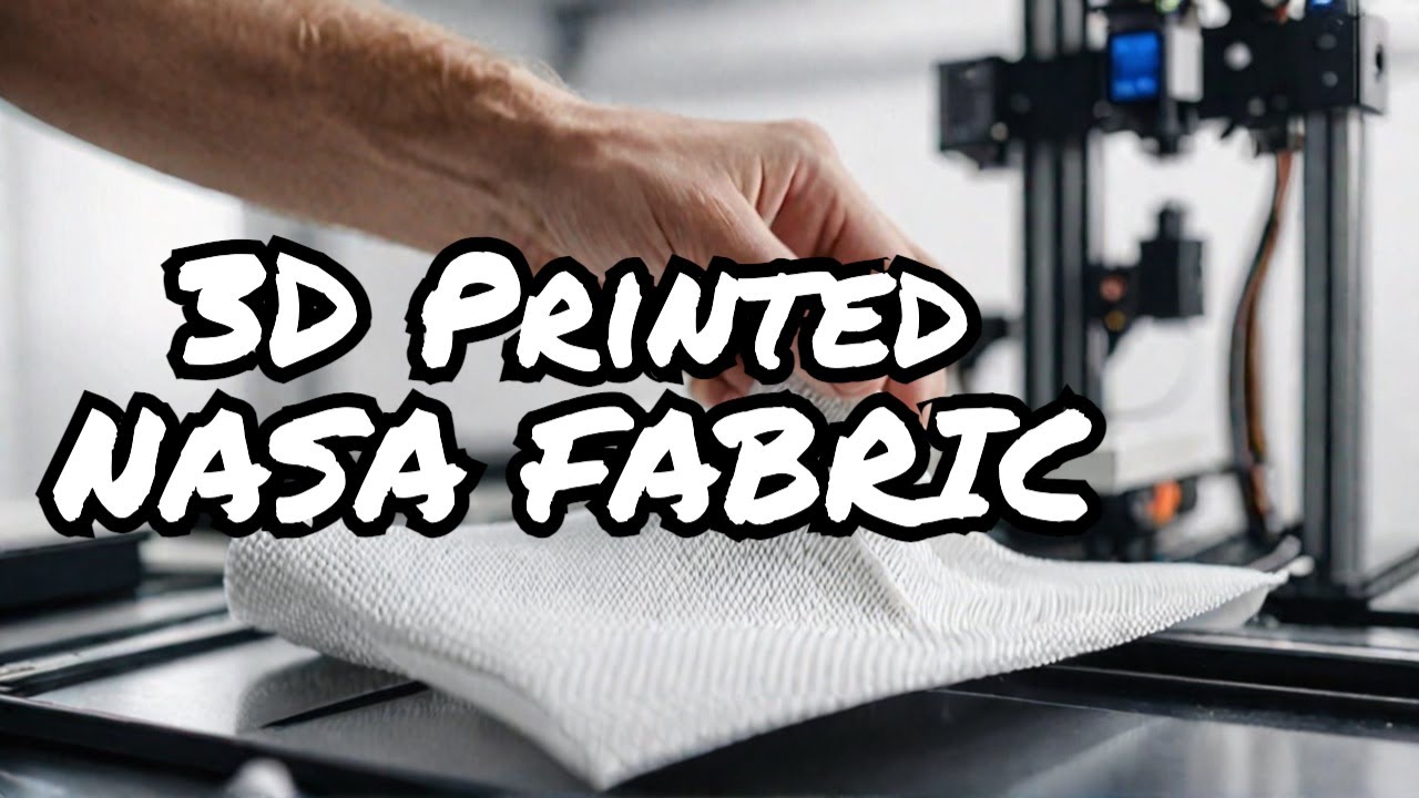 I'm 3D Printing NASA FABRIC!!! - YouTube