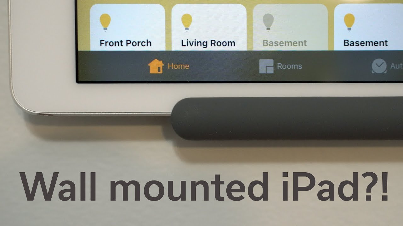 Elago Home Hub Wall Mount Review - Mounting an iPad to your wall ...