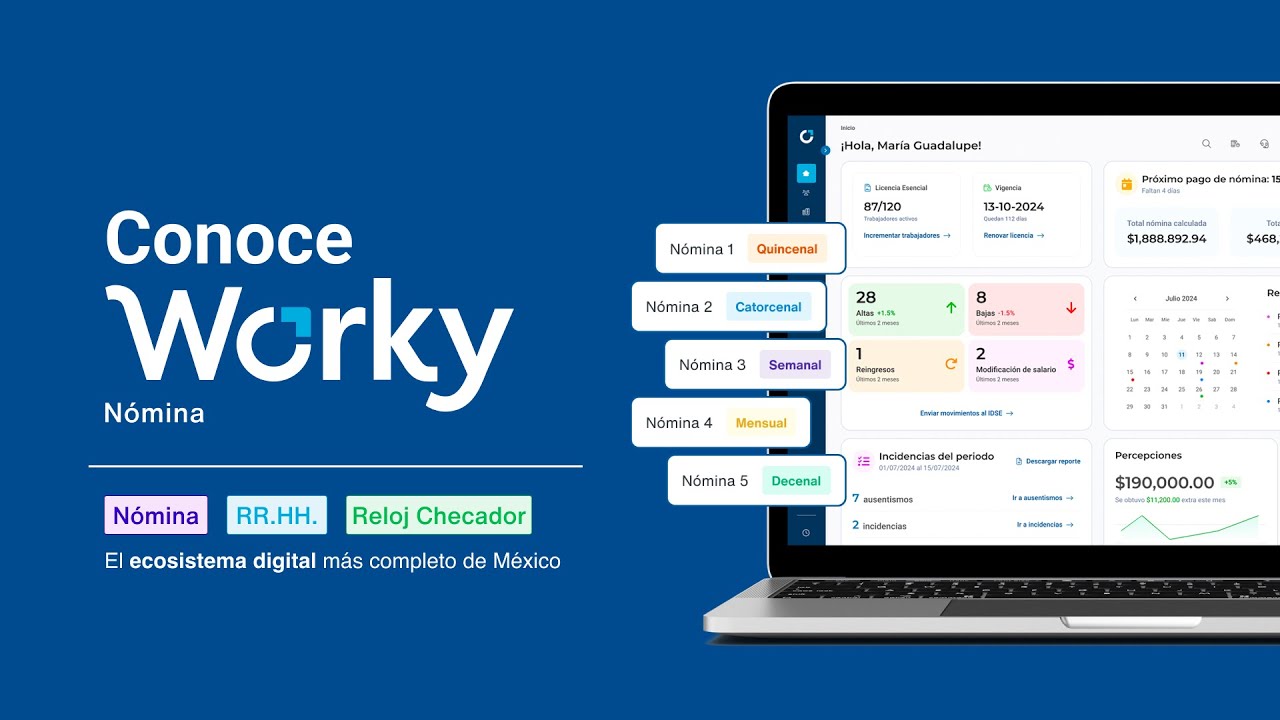 Worky Nómina: La Forma Más Sencilla y Precisa de Gestionar tu Nómina ...