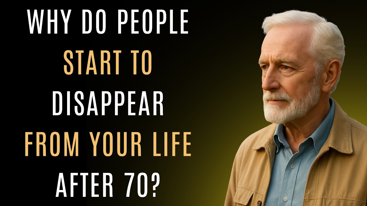 Why Do People Start to Disappear from Your Life After 70? | Advice For ...