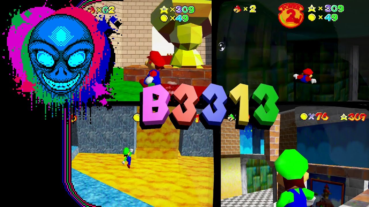 Immersive CRT Experience: Super Mario 64 - B3313 - YouTube