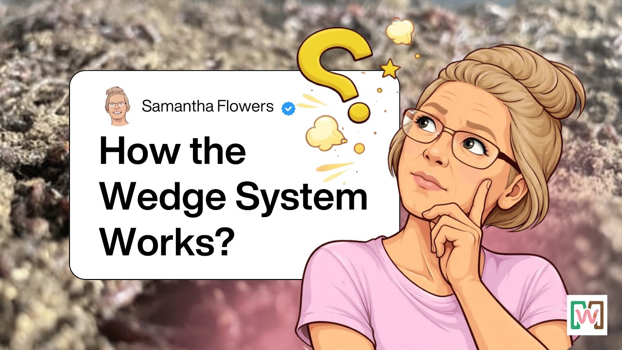How the Wedge System Works ? | Growing Big, Healthy Red Wigglers at ...