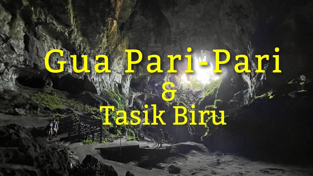 Gua Pari-pari dan Tasik Biru Kuching, Sarawak - YouTube