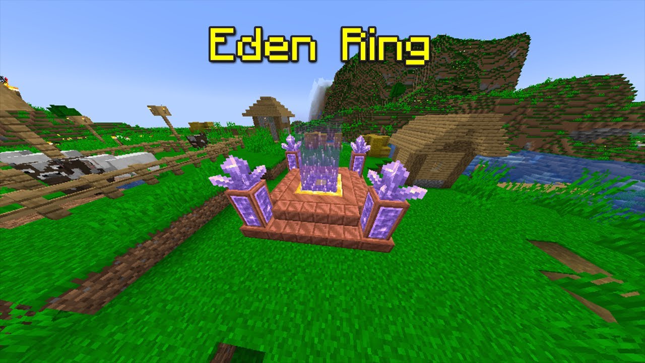 I build new Dimention *Eden Ring* in Minecraft - YouTube