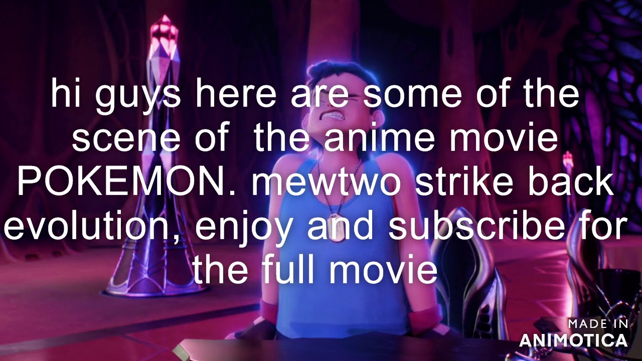 pokemon. mewtwo strike back evolution - YouTube