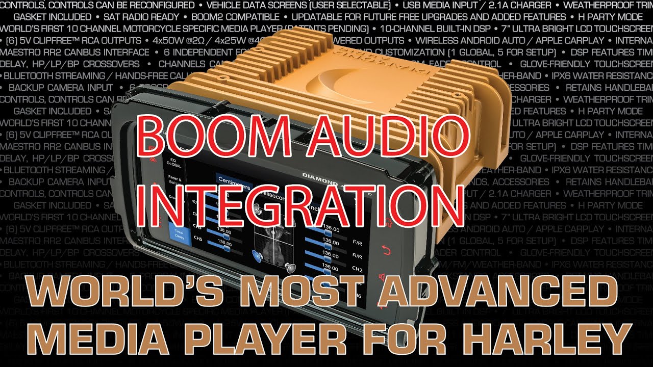 Boom Audio Integration MSHD14 - YouTube