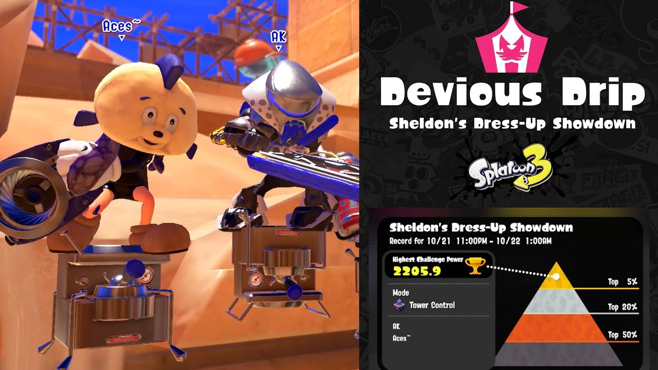 Splatoon 3 but our Weapons & Drip is Randomized - YouTube