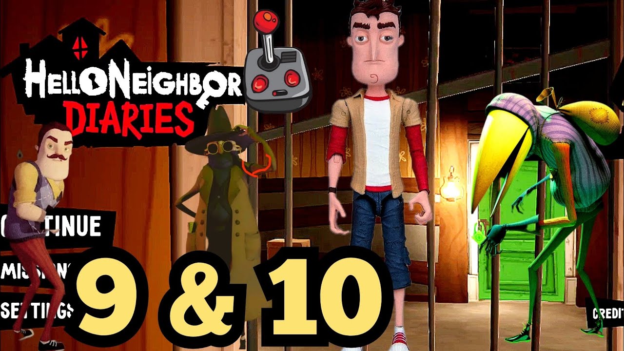 Hello Neighbor: Nicky's Diaries | mobile full walkthrough | MISSION 9 ...