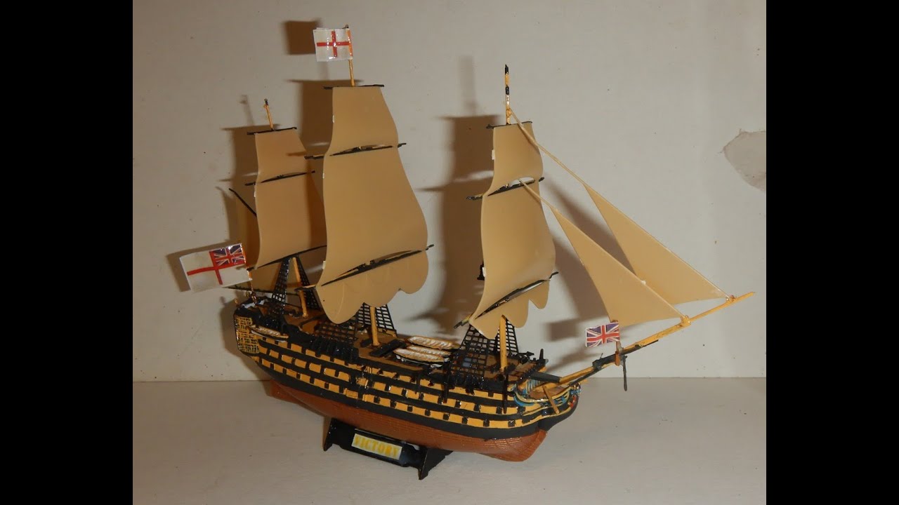 Revell 05819. 1:450. HMS Victory. Plastic Model Kit. 2023. - YouTube