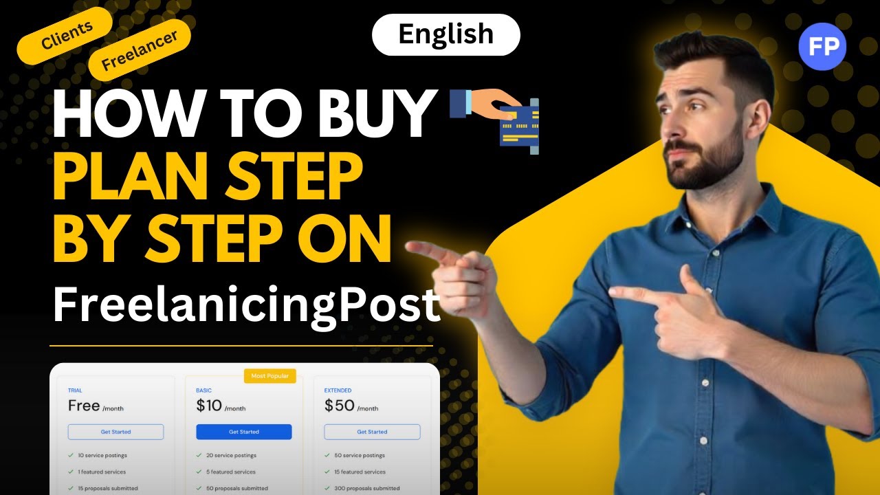 How to Purchase Subscription Plan Step by Step on Freelancing Post ...
