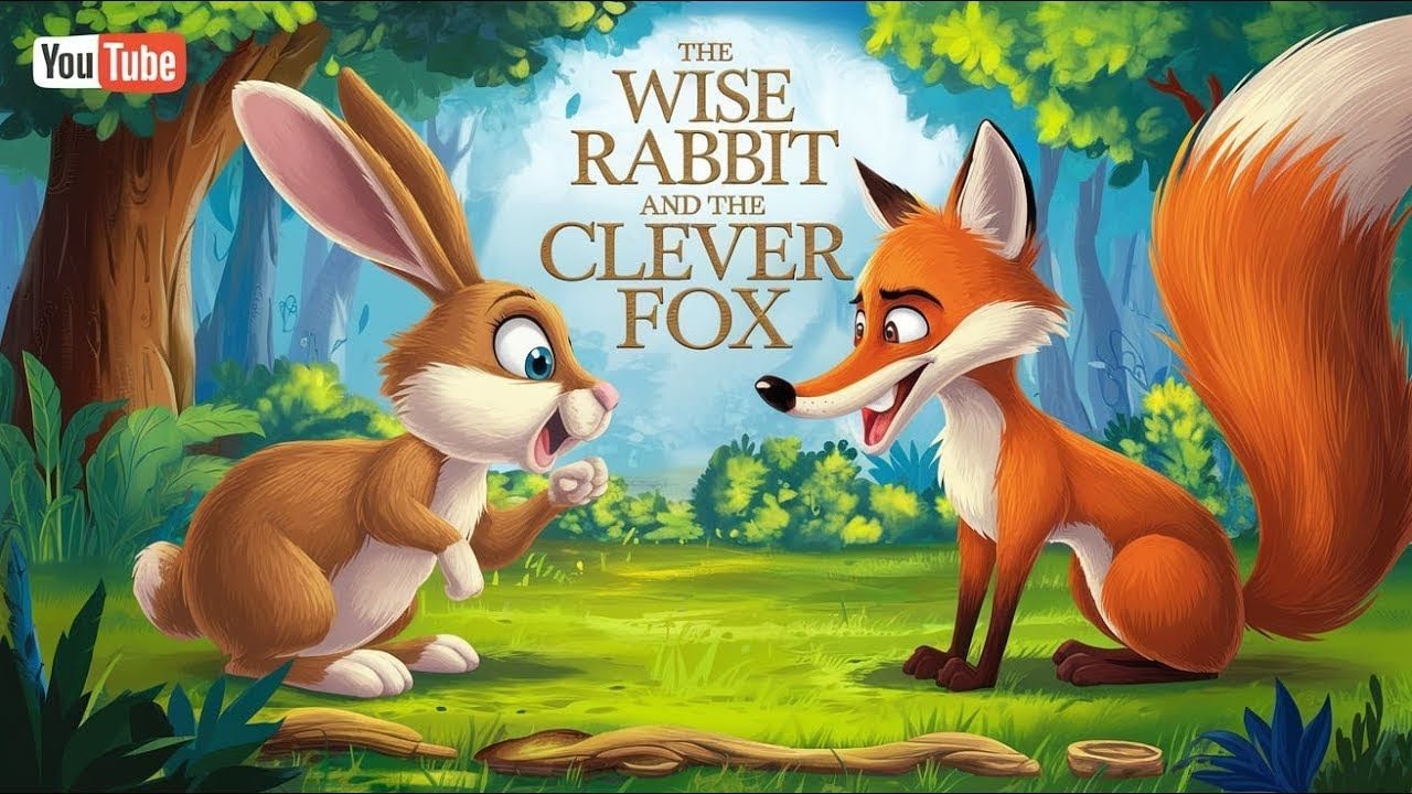 Wise Rabbit and Clever Fox | Hindi Story | Moral Story for Kids - YouTube