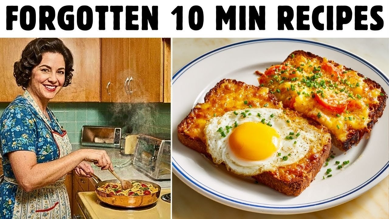 60 Forgotten 10 Min Recipes You Need To Eat In Your Lifetime! - YouTube