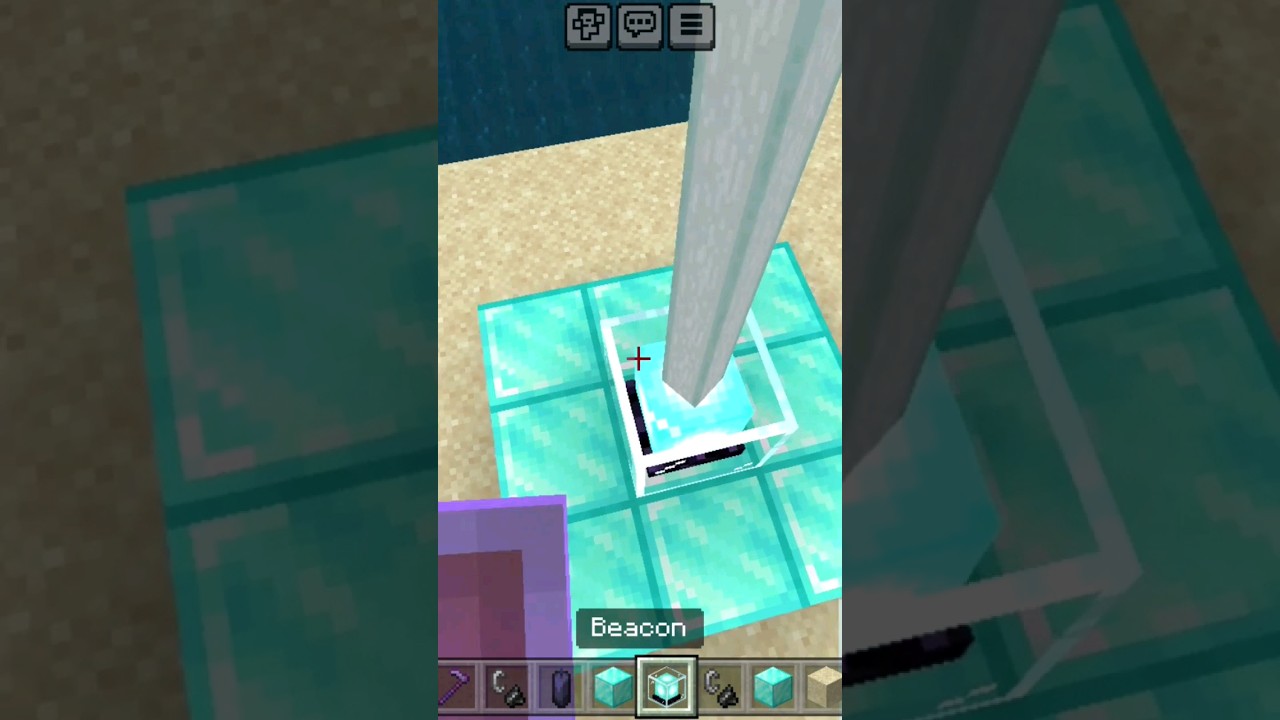 How To On Beacon In Minecraft #minecraft #trending #viral #beacon # ...