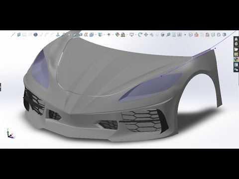 Solidworks tutorial C8 Corvette part 19 - YouTube