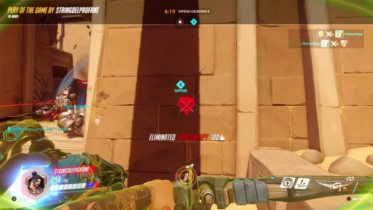 Overwatch: Great Use of Hanzo's Special. - YouTube