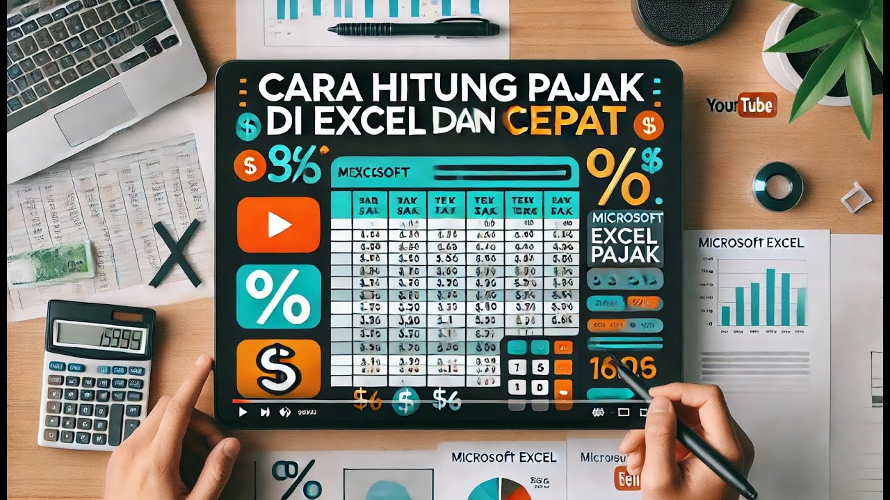 CARA HITUNG PAJAK DI EXCEL DENGAN CEPAT #exceltips #exceltutorial # ...