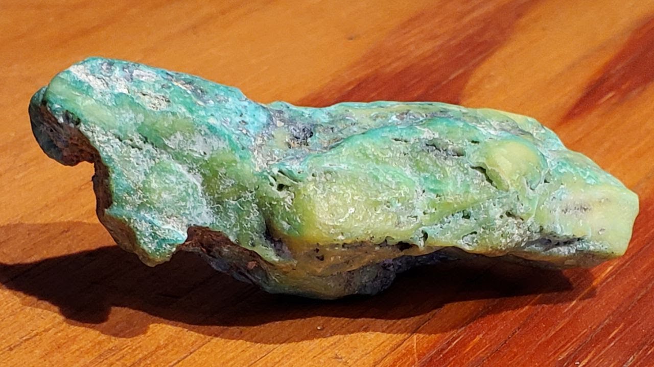 ORVILLE JACK MINE NEVADA ROUGH AND CLEANED STONE - YouTube