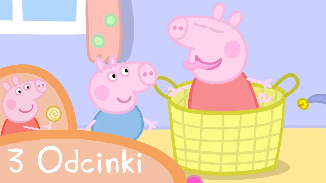 Peppa Pig (Świnka Peppa) - 3 Odcinki - Kompilacja (2) - YouTube