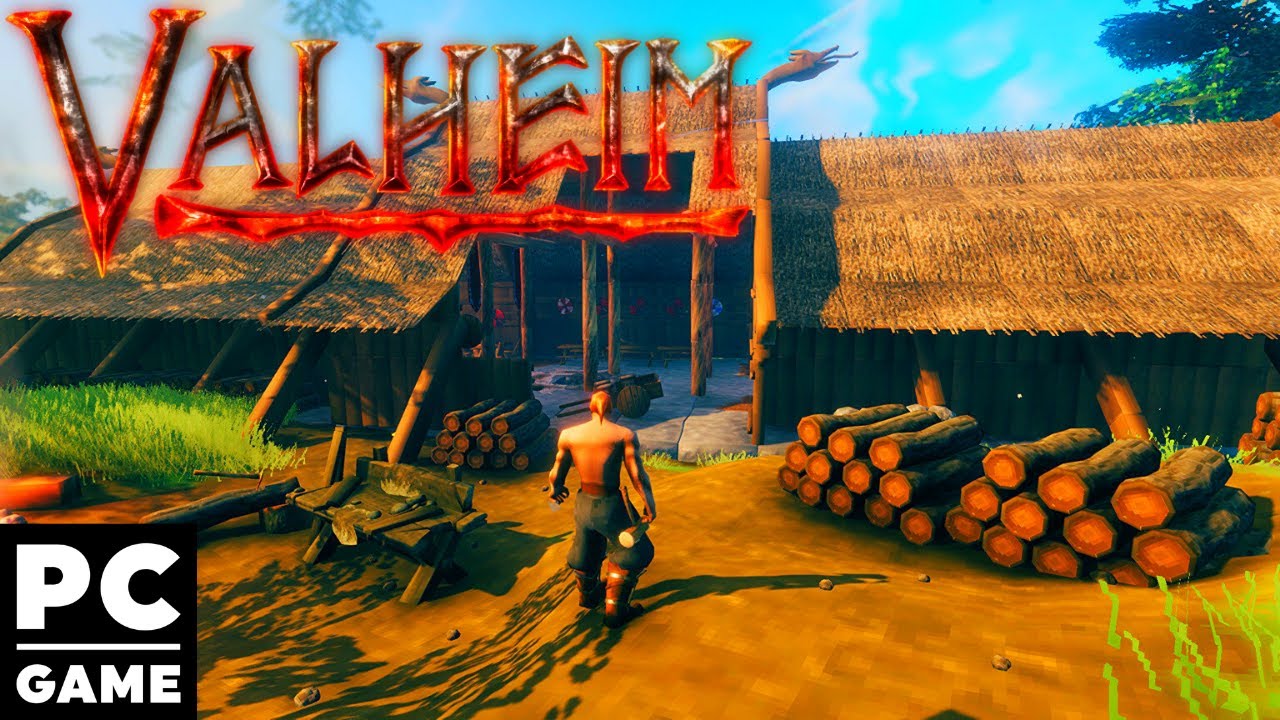 First Hour of Valheim!! - PC Gameplay - YouTube