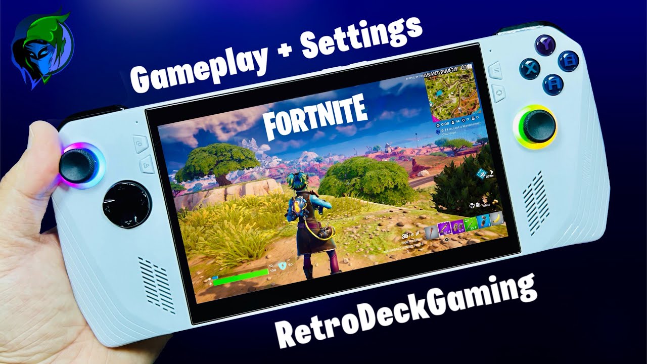 Fortnite Asus ROG Ally Chill Night Time Gameplay #237k - YouTube