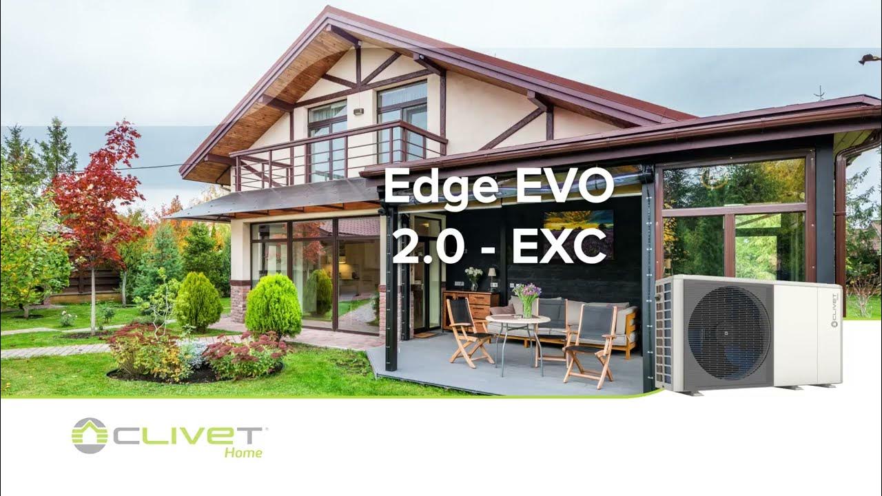 Toplotne pumpe VAZDUH/VODA - Clivet Edge EVO 2.0 EXC Monoblok - YouTube