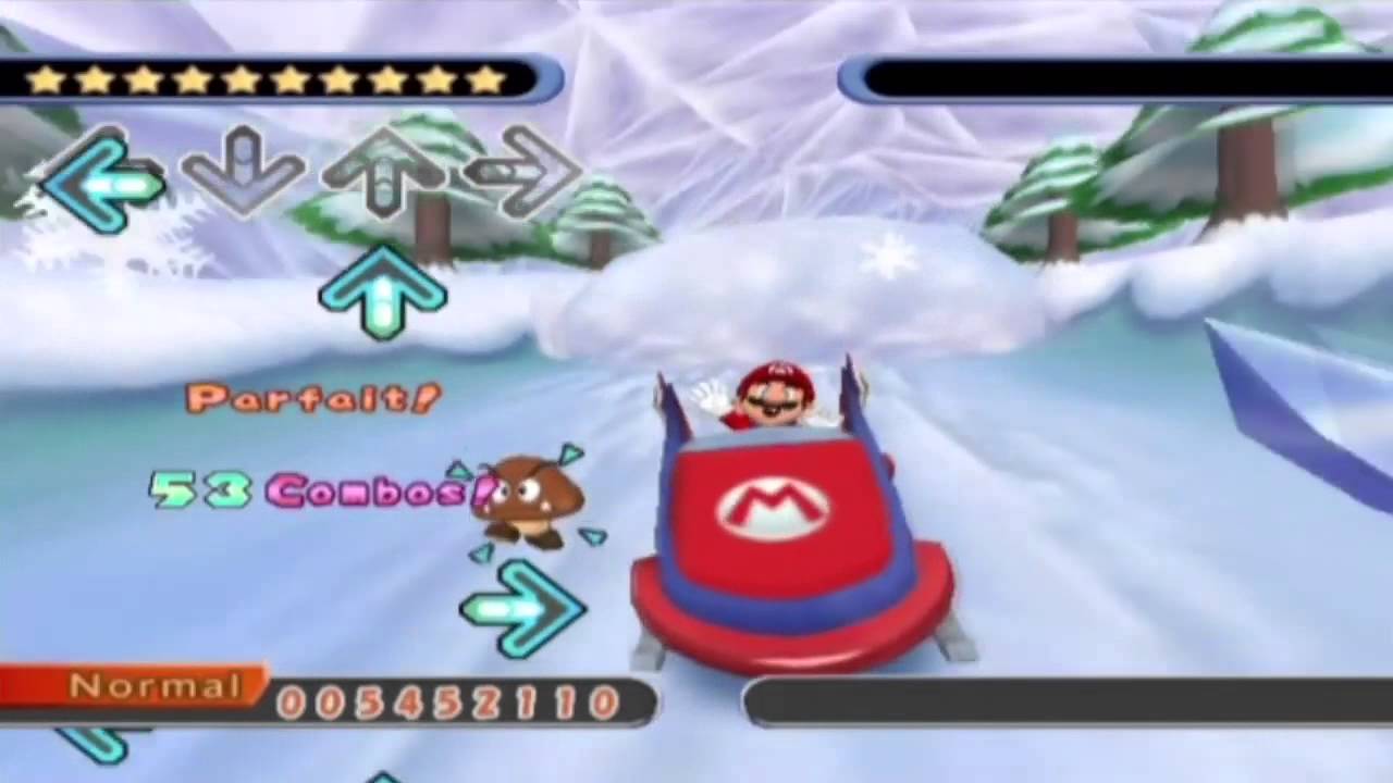 Walkthrough FR l Mario Dancing Stage l 4-4 : Mario Bob - YouTube