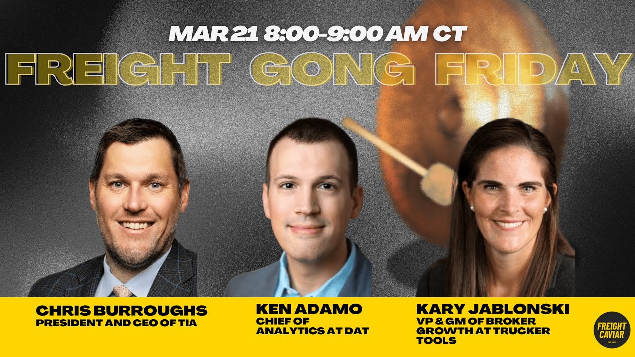 Freight Gong Friday w/ Chris Burroughs, Kary Jablonski & Ken Adamo - YouTube