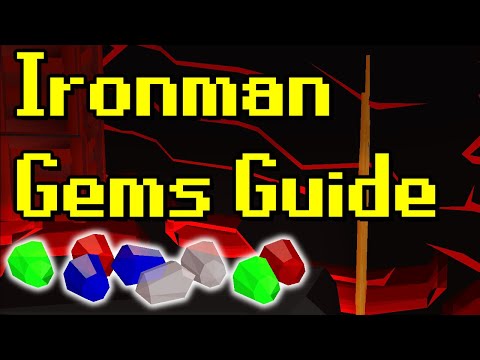 Never run out of gems on your ironman again | 5 methods