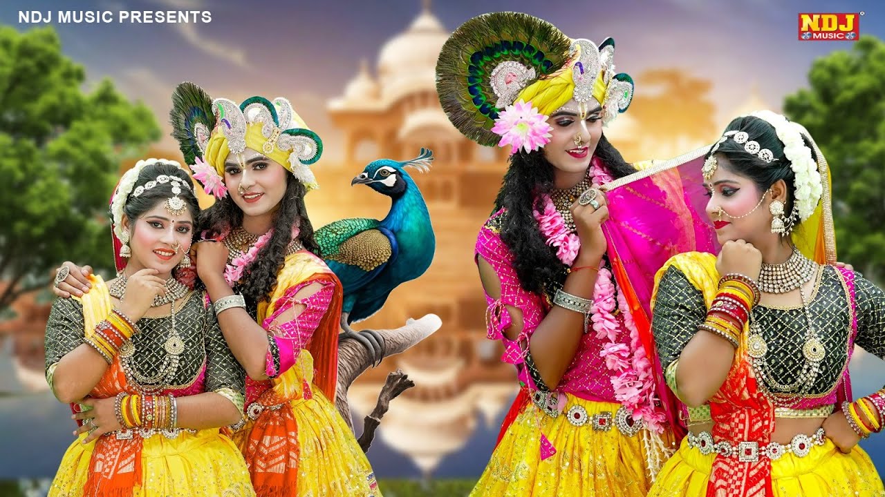 दुनिया दीवानी है राधे कृष्ण के इन झांकियों की | Nonstop Radhe Krishna ...