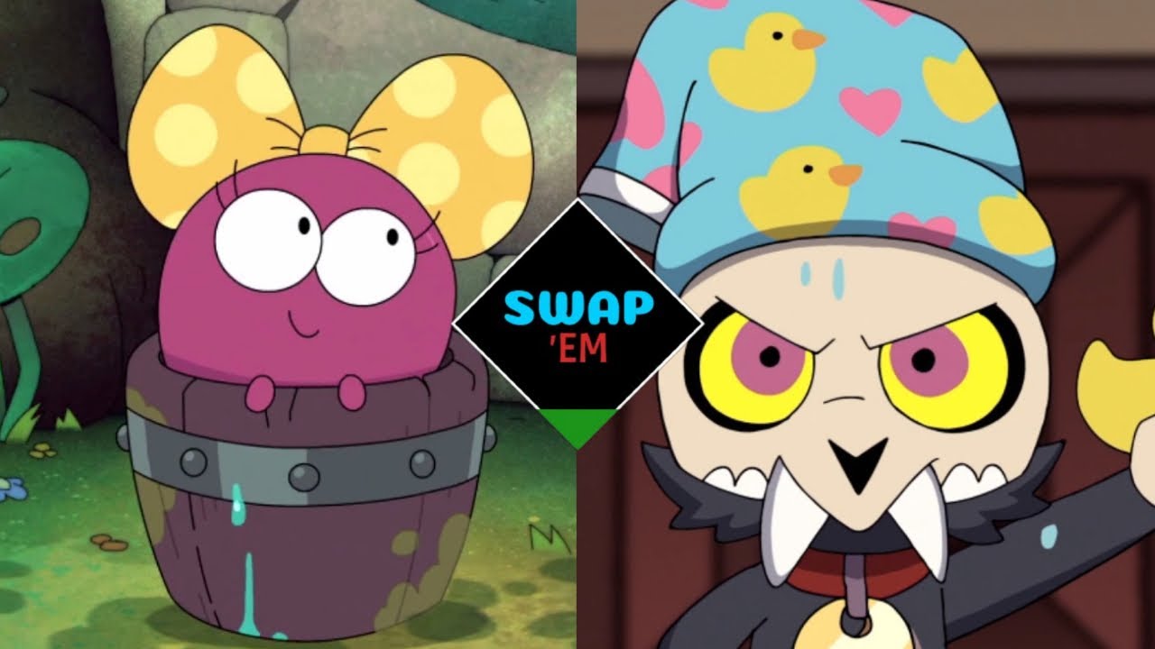 POLLY AND KING VOICE SWAP | Amphibia/The Owl House - YouTube