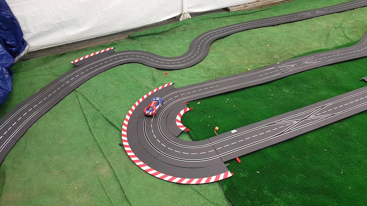 Carrera digital daytona race track test. - YouTube