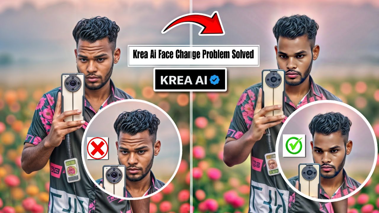Krea Ai Face Change Problem Solved | How To Increase lmage Quality Ai ...