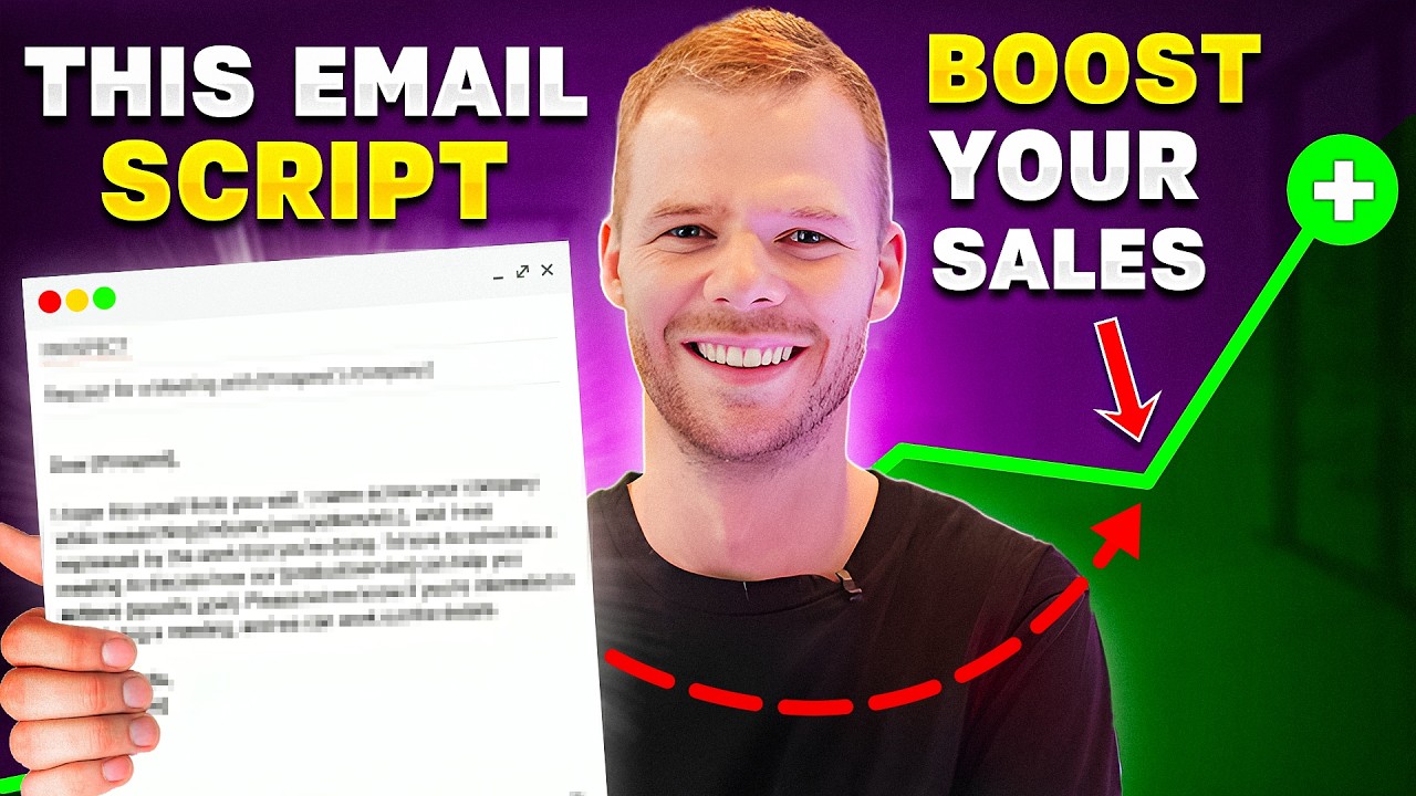 ONE EMAIL SCRIPT That Can Boost Your Sales Pipeline! - YouTube
