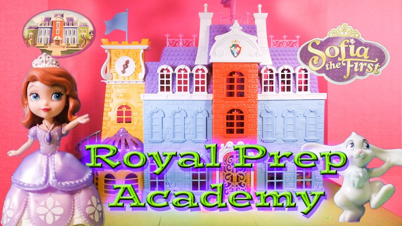 Sofia the First Royal Prep Academy Video Toy Review - YouTube