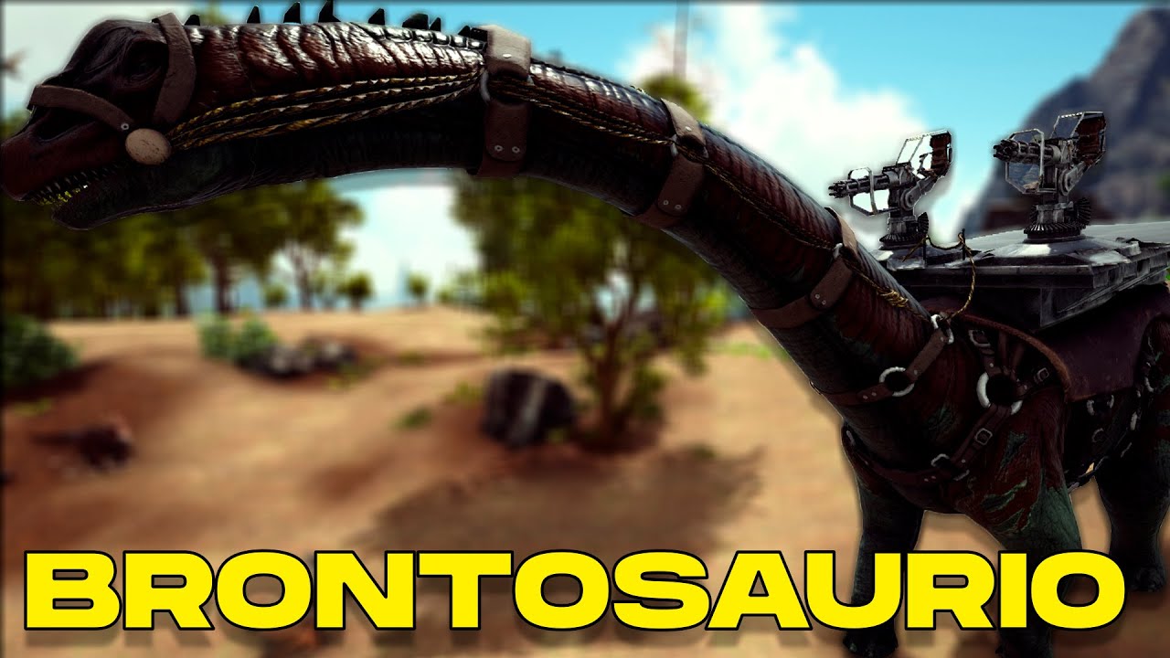 COMO TAMEAR BRONTO y TODAS SUS HABILIDADES (PC, PS y XBOX) - ARK - YouTube
