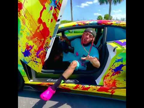 Tekashi 6ix9ine in Lamborghini - YouTube
