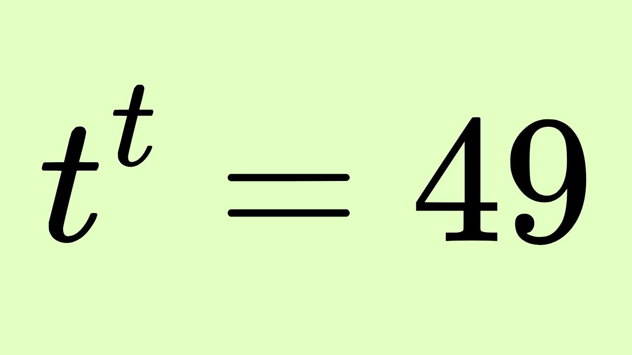 Math Olympiad Problem | Find the value of t - YouTube