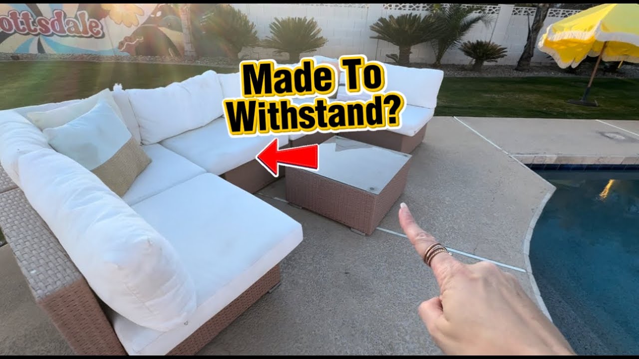 This Outdoor Set Changed My Backyard 😍 - YouTube