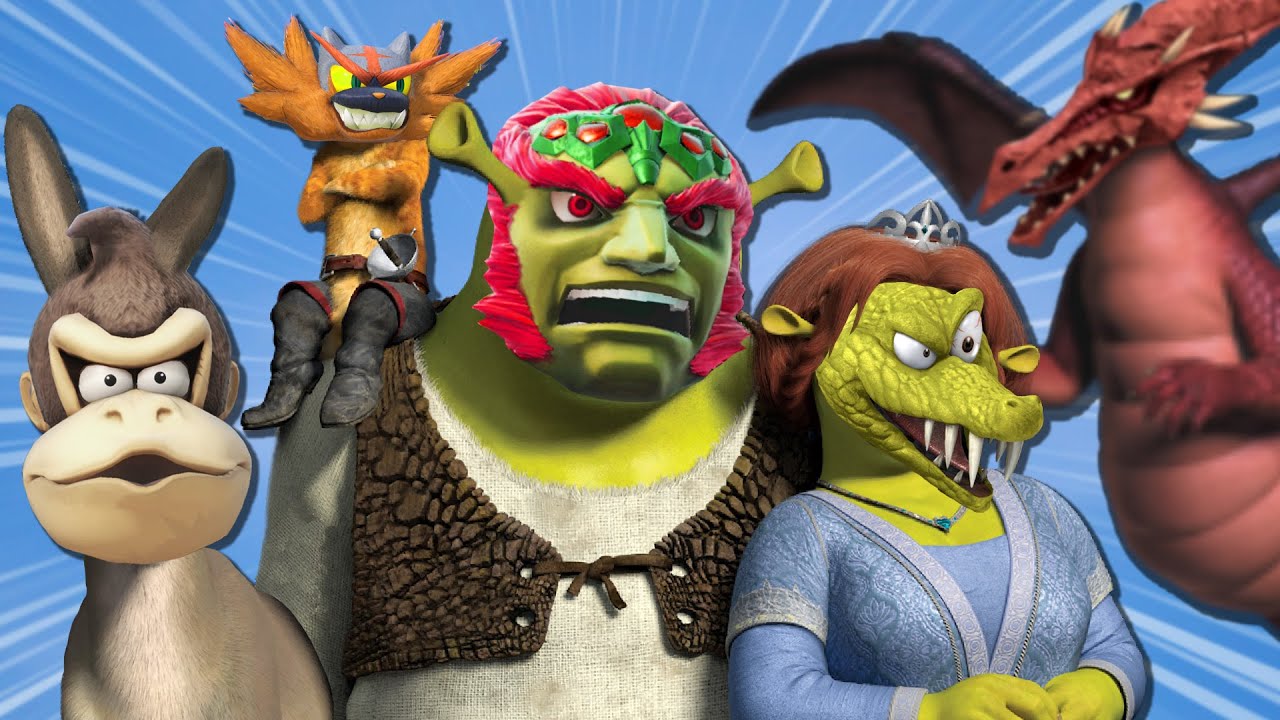 SHREK IN SMASH BROS. - YouTube